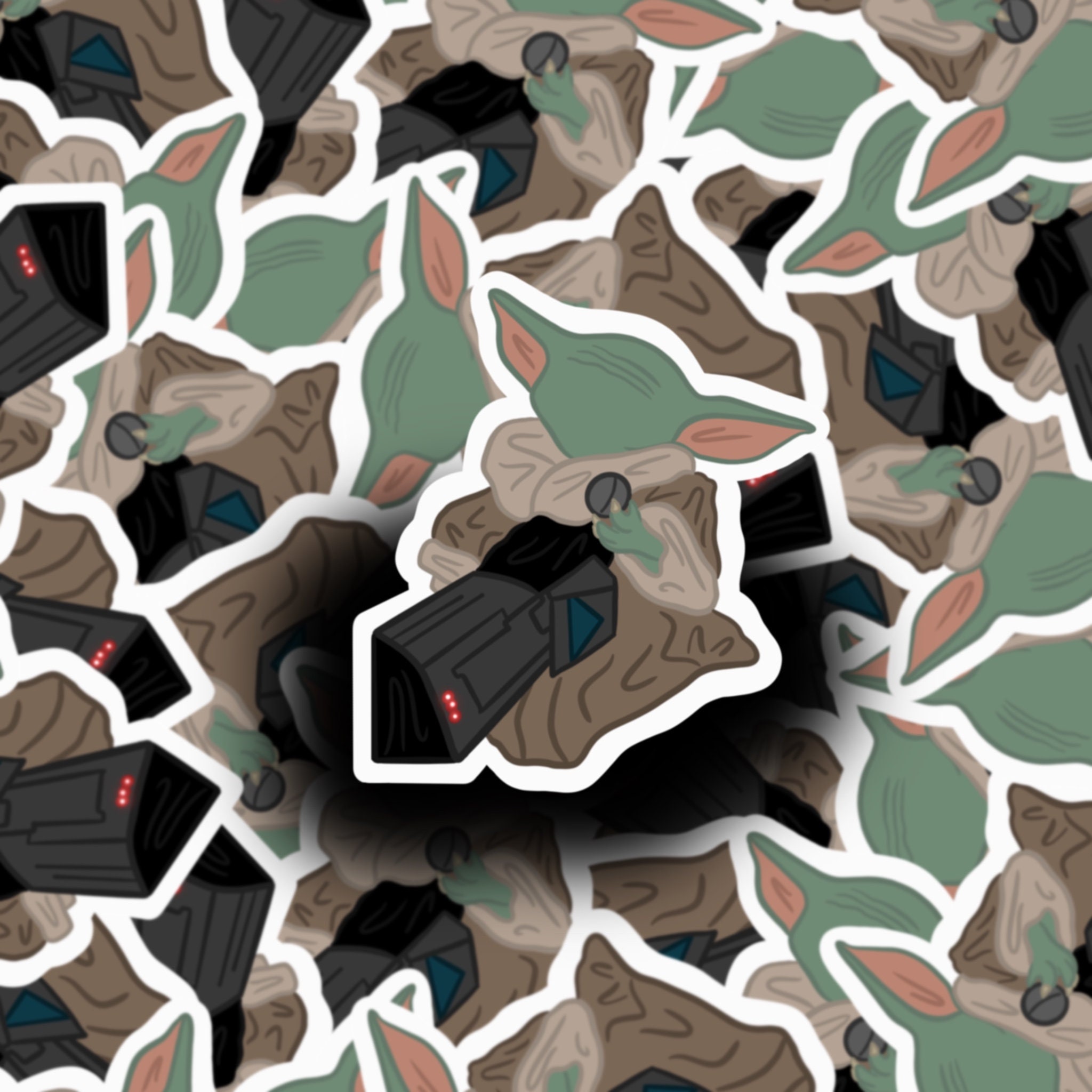 Grogu Sticker Pack | Etsy