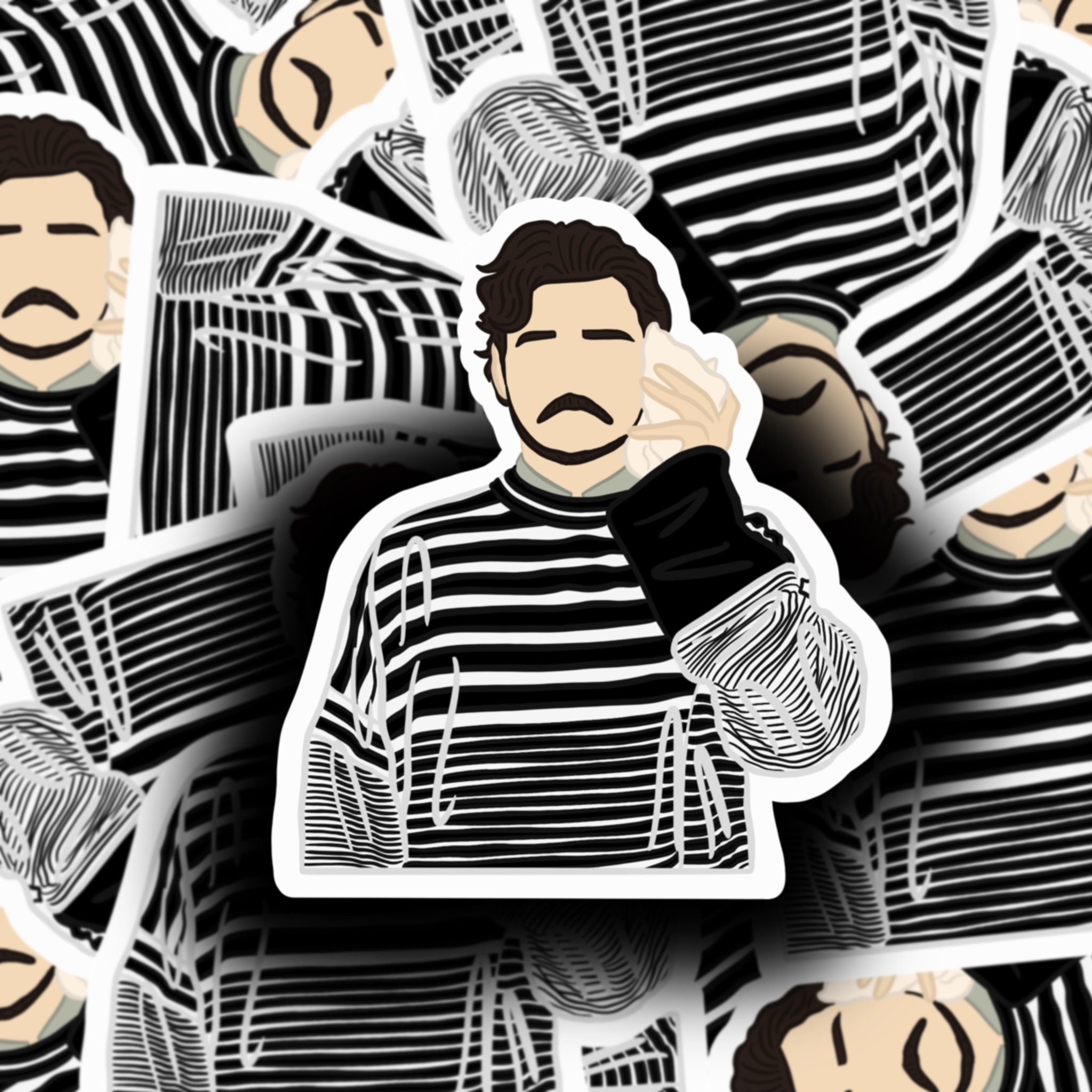 Pedro Pascal Vol. 5 Sticker Pack | Etsy