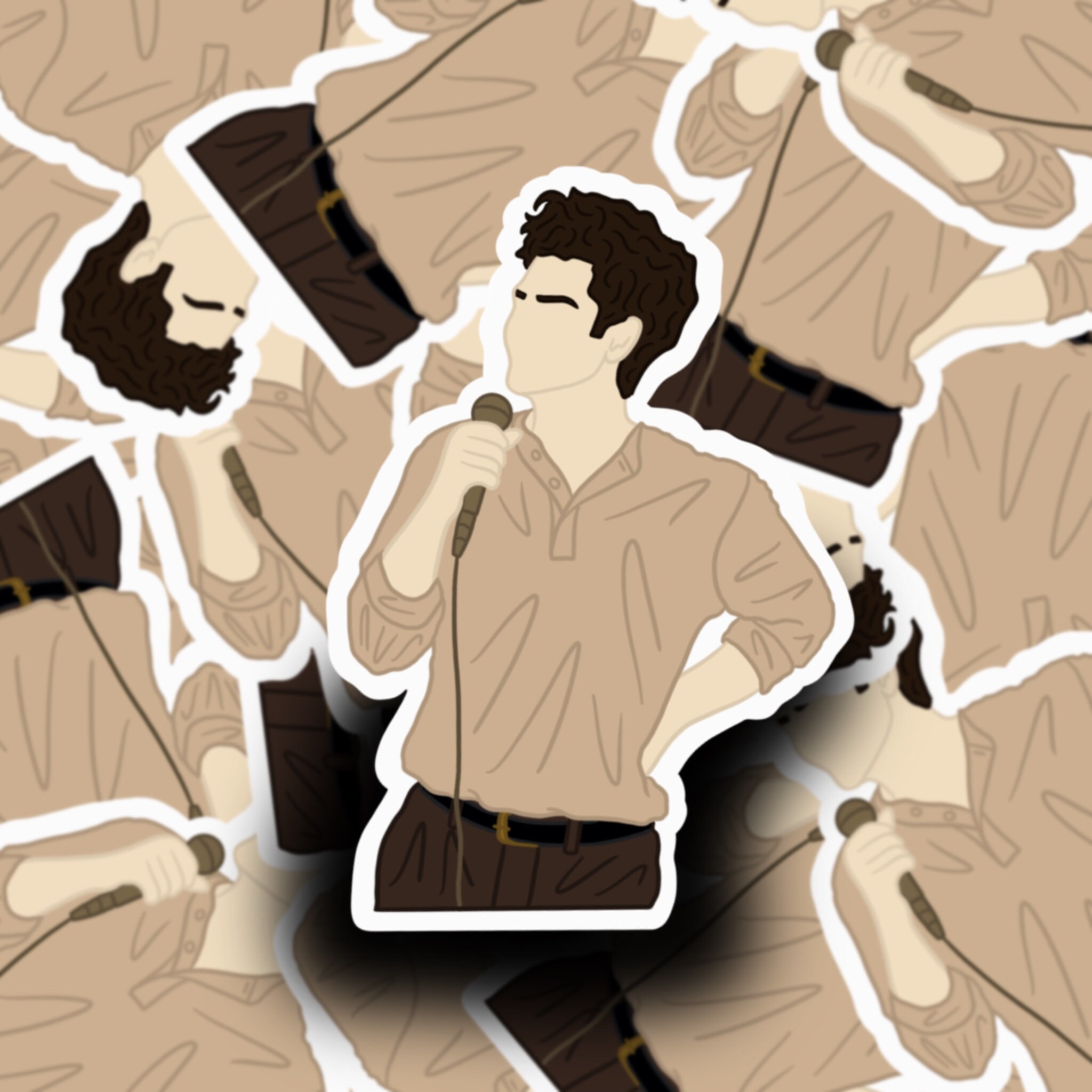 Andrew Garfield Tick Tick.. Boom Sticker Pack - Etsy