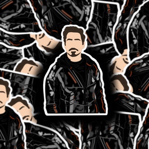 Iron Man Sticker Pack - Etsy