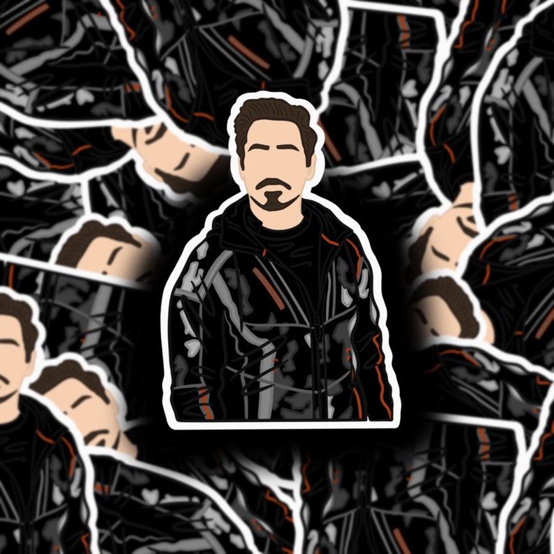 Iron Man Sticker Pack - Etsy
