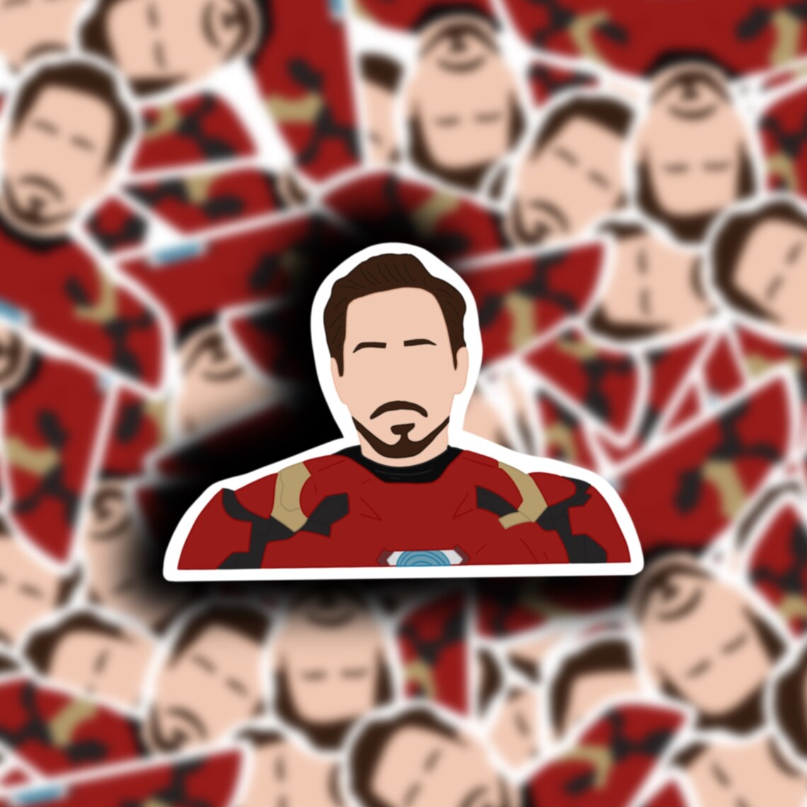 Iron Man Sticker - Etsy