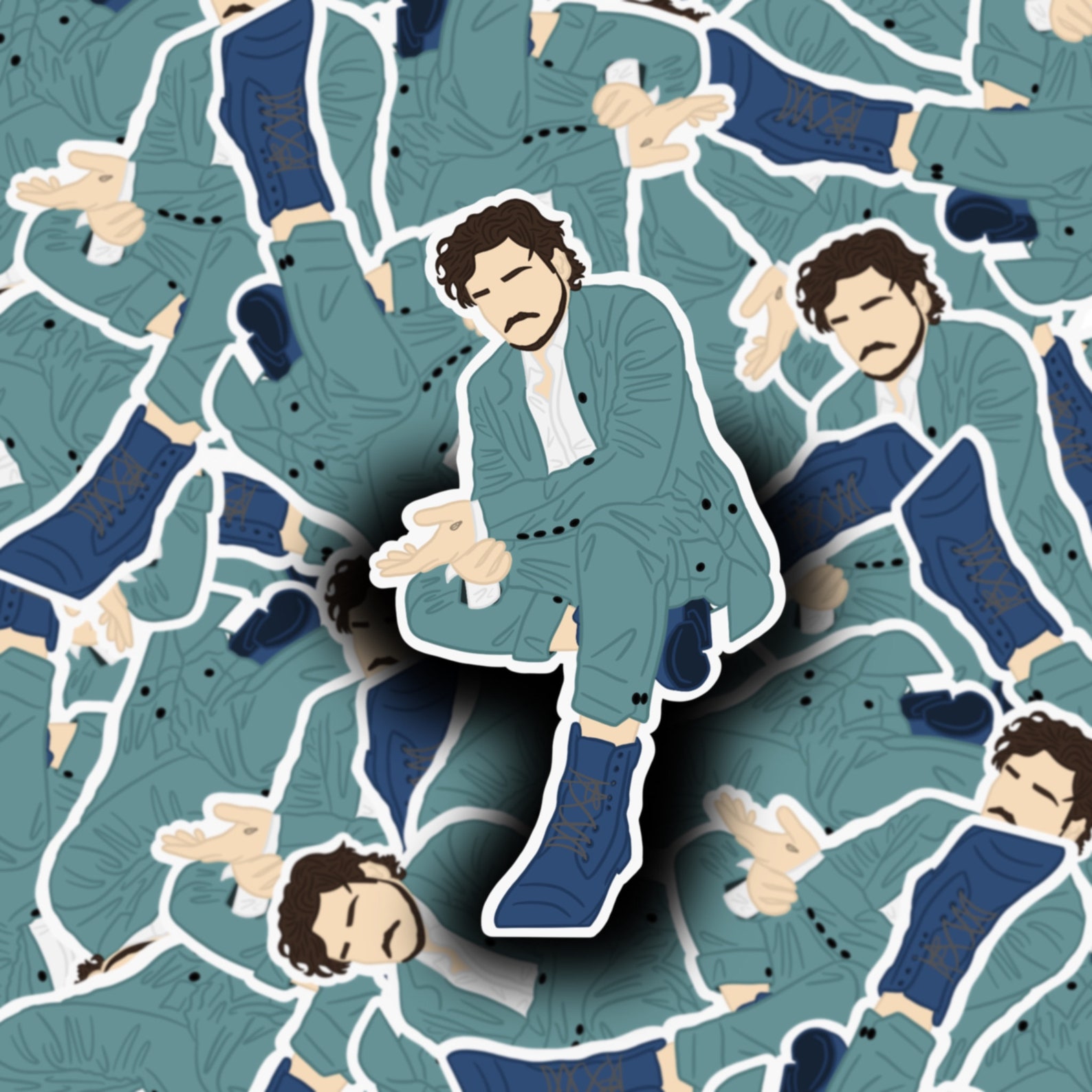 Pedro Pascal Vol. 2 Sticker Pack | Etsy