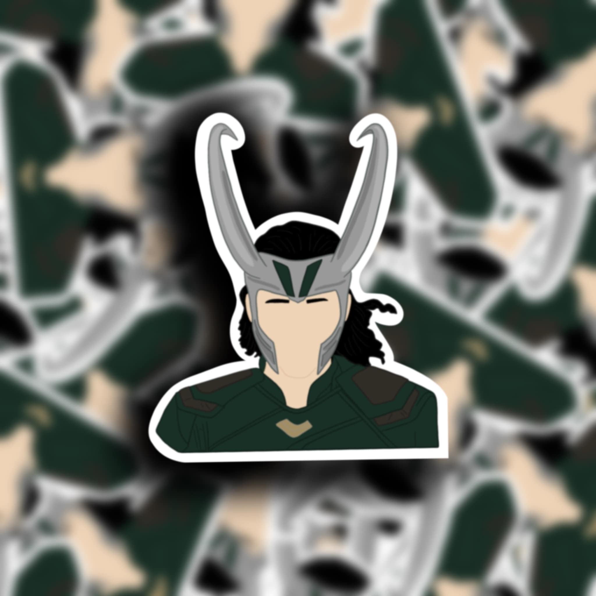 Loki Sticker - Etsy Singapore