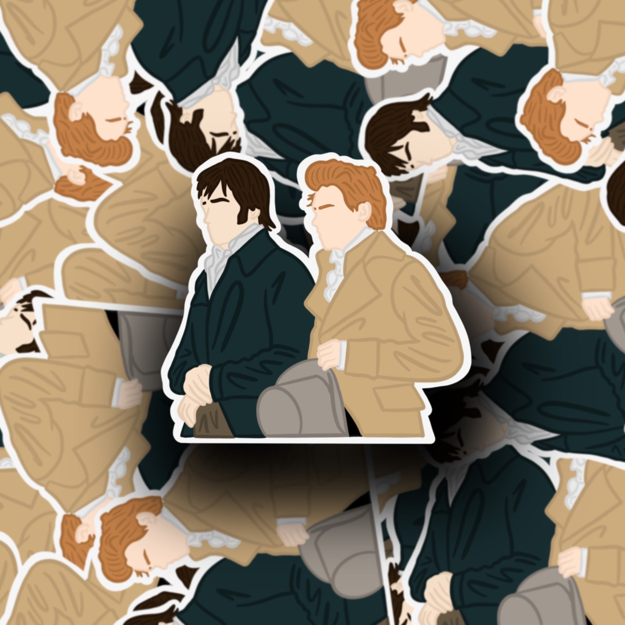 Pride and Prejudice Sticker Pack - Etsy