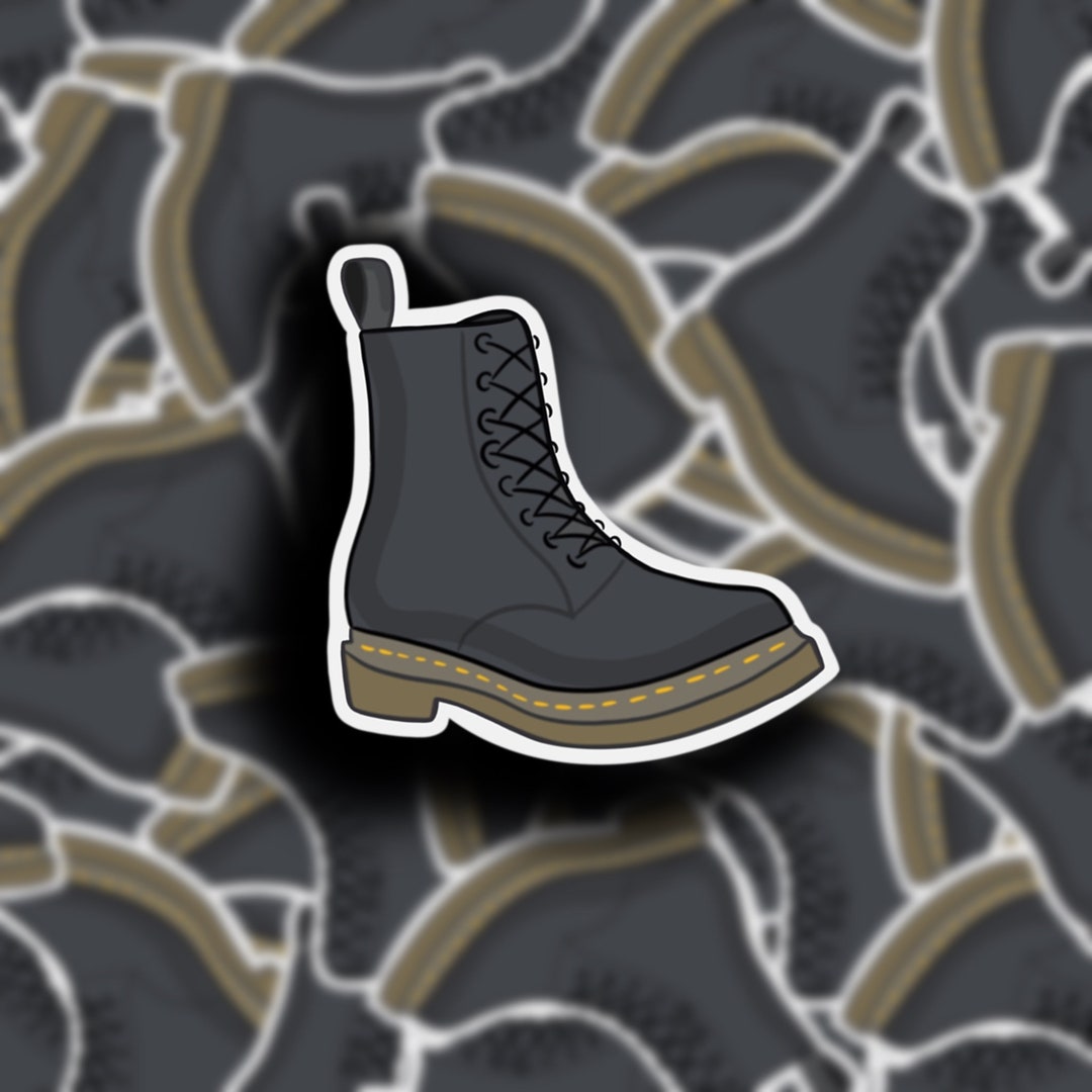Doc Marten Shoe Sticker - Etsy