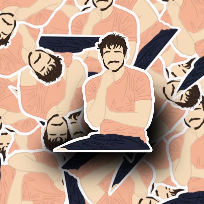 Pedro Pascal Sticker Pack | Etsy