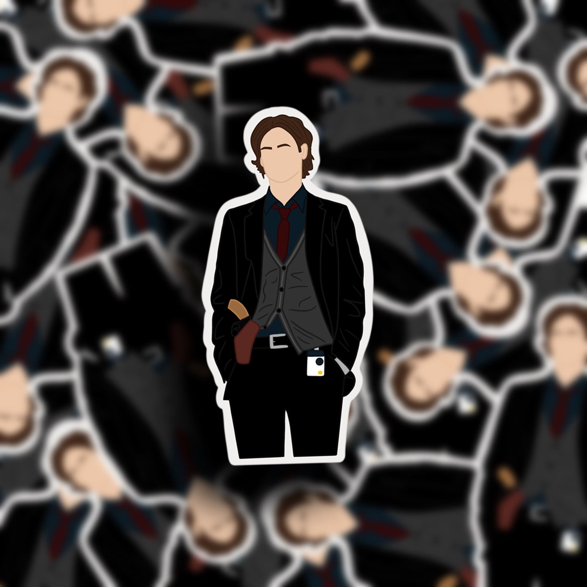 Matthew Gray Gubler Sticker Pack | Etsy