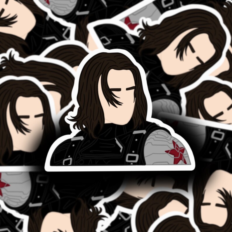 The Winter Solider Sticker Pack | Etsy