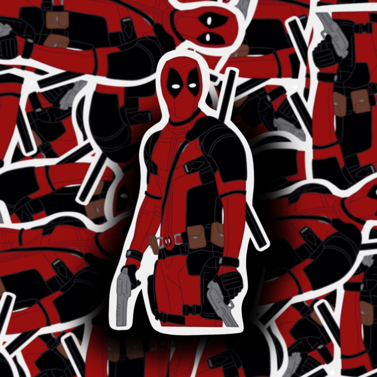 Deadpool Sticker Pack - Etsy