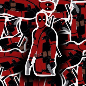 Deadpool Sticker Pack - Etsy