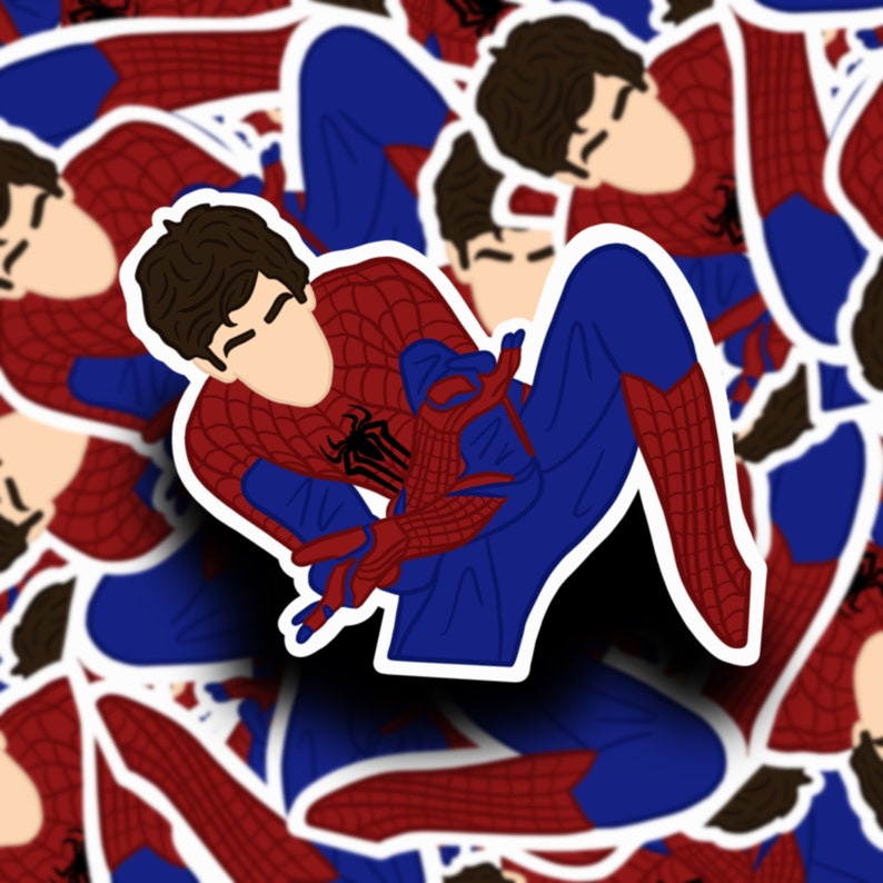 Andrew Garfield Spider-man Sticker Pack | Etsy