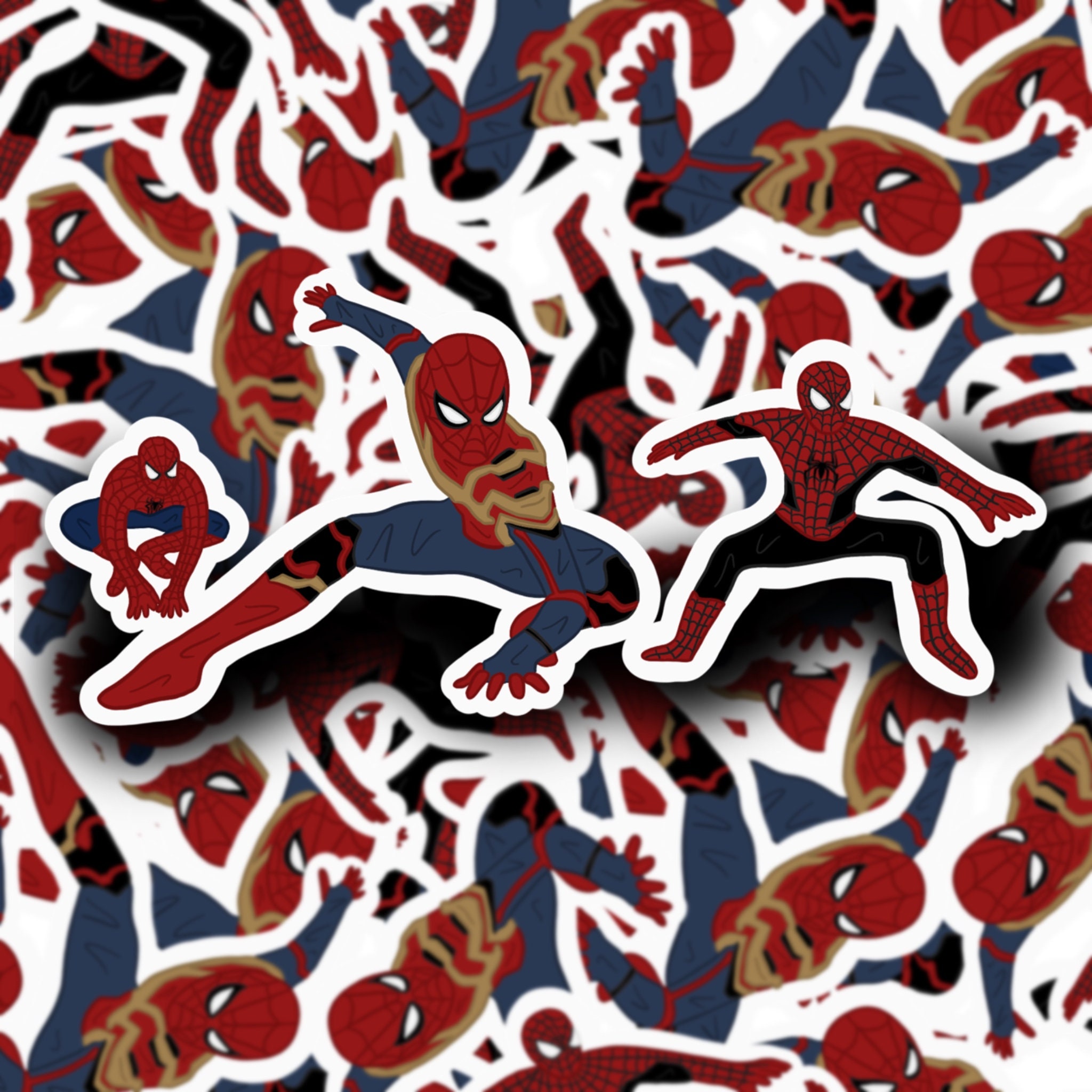The Spider-mans Sticker Pack - Etsy