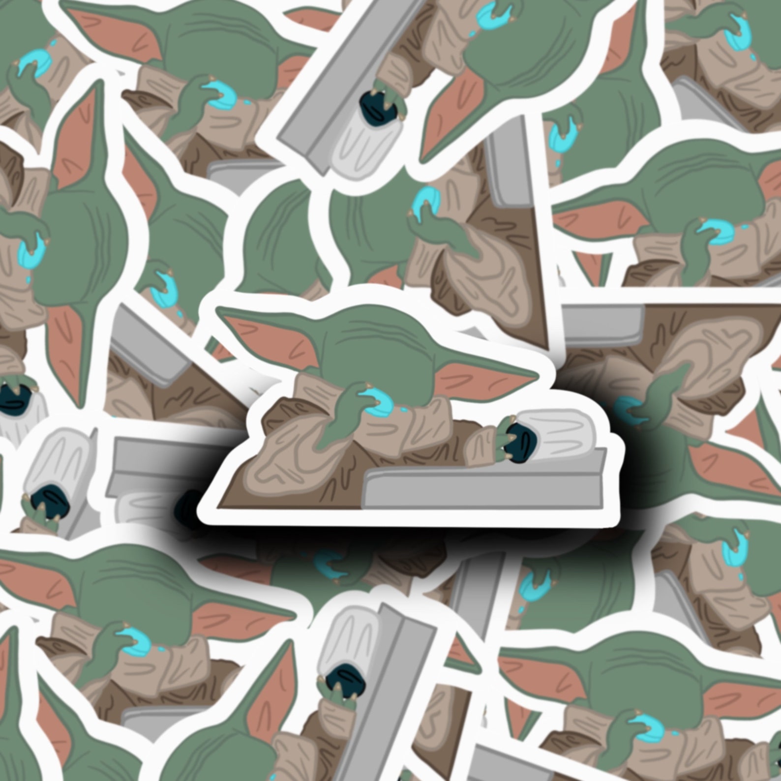 Grogu Sticker Pack - Etsy