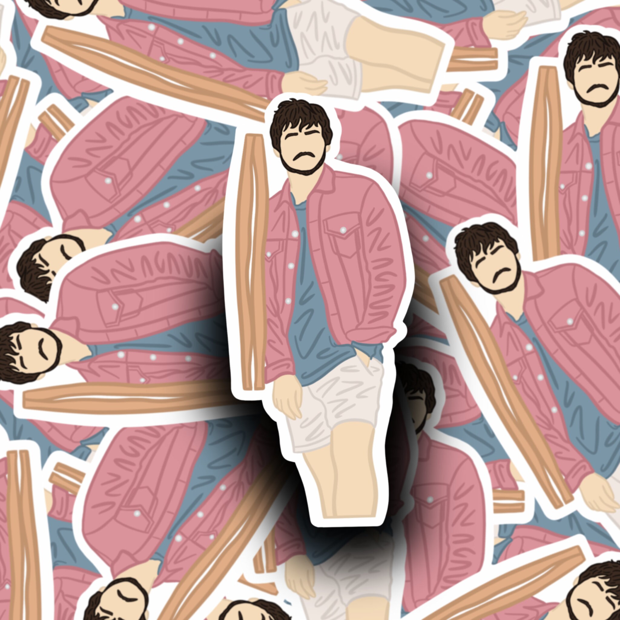 Pedro Pascal Vol. 3 Sticker Pack | Etsy