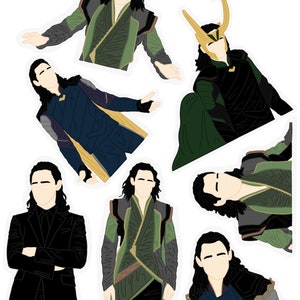 Loki Sticker Pack - Etsy
