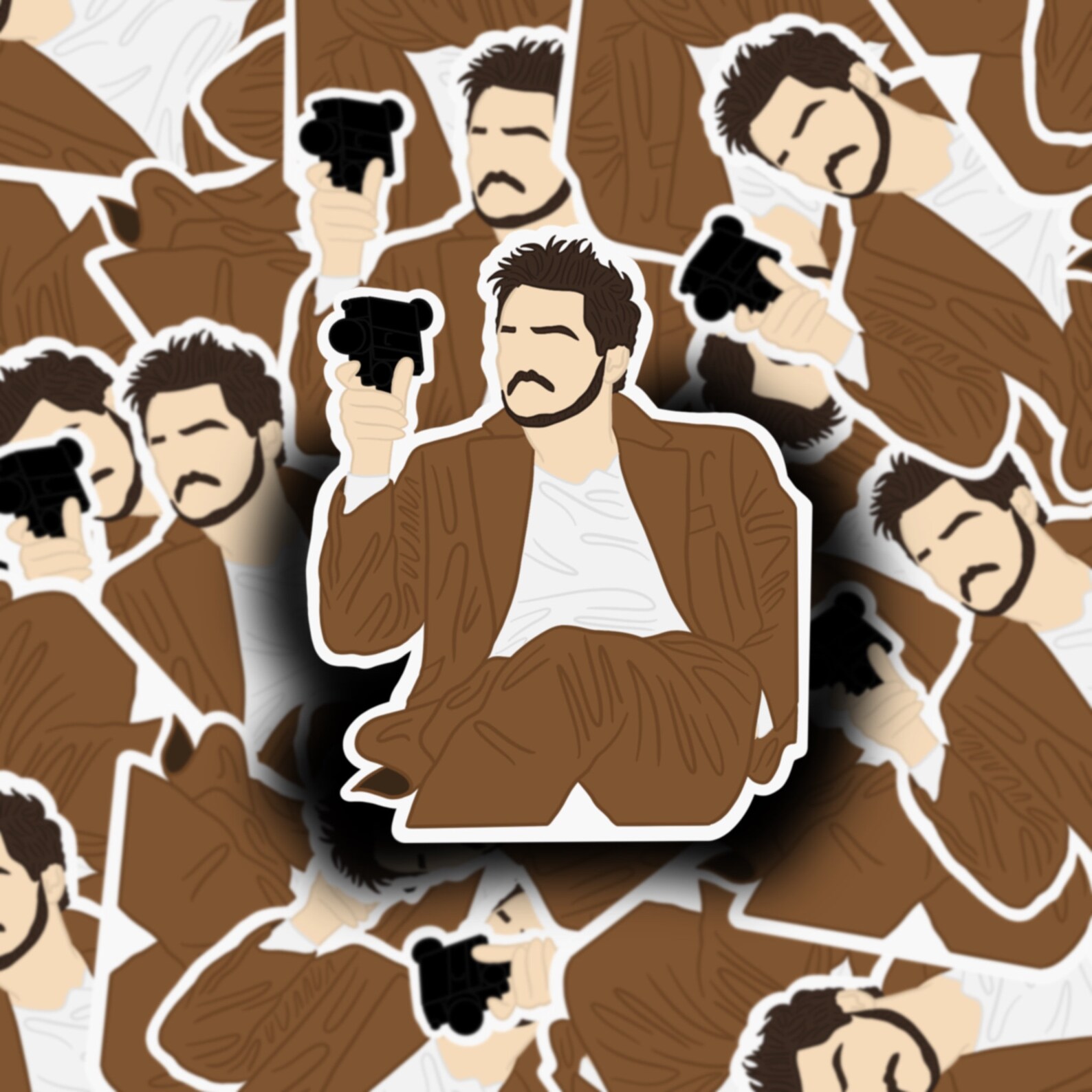 Pedro Pascal Vol. 2 Sticker Pack - Etsy