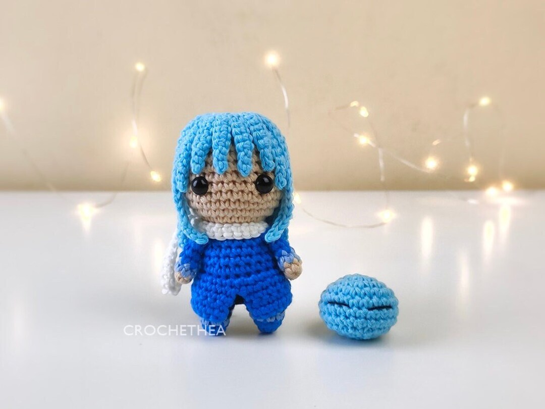 Blue Slime Boy Crochet Pattern | PDF Amigurumi Pattern - Etsy