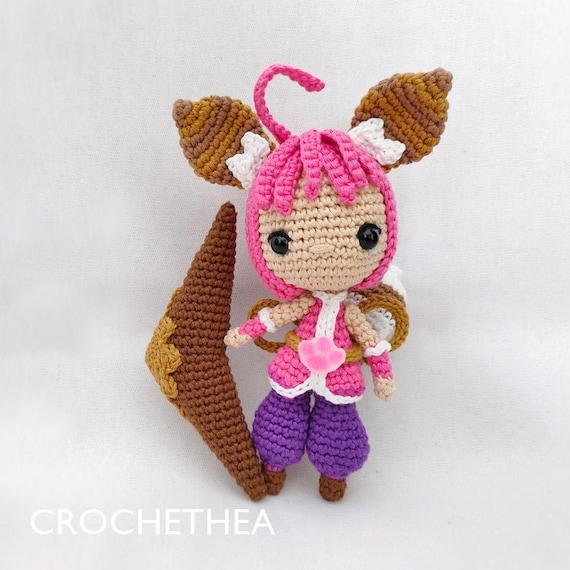 Chibi Doll Nana Crochet Pattern by Crochethea | Etsy