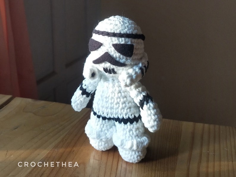 Stormtrooper Amigurumi Crochet Pattern by Crochethea - Etsy