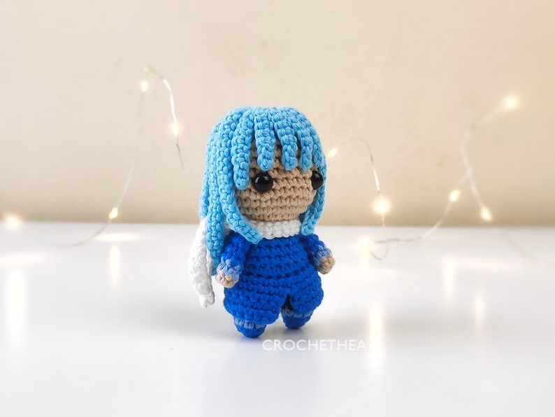 Blue Slime Boy Crochet Pattern | PDF Amigurumi Pattern - Etsy