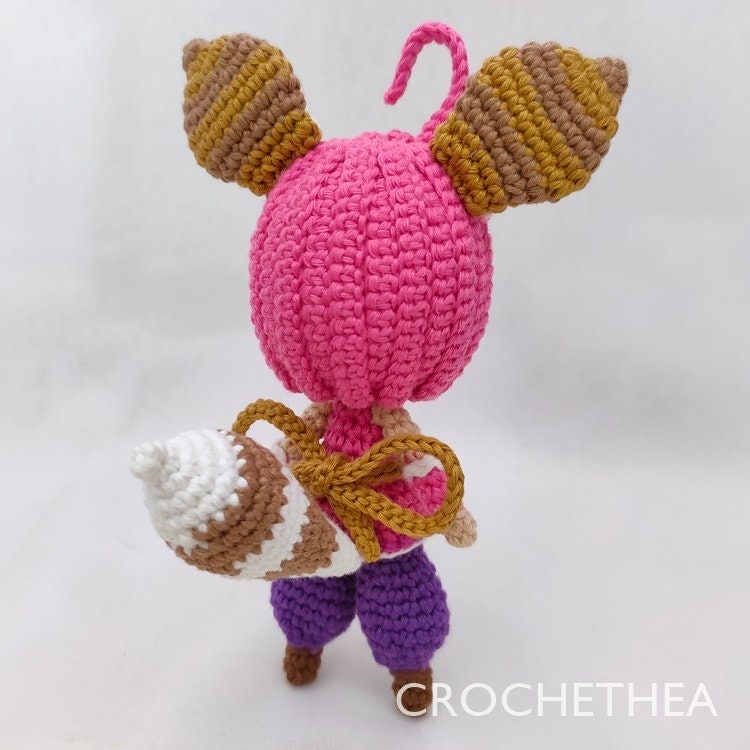 Chibi Doll Nana Crochet Pattern by Crochethea - Etsy