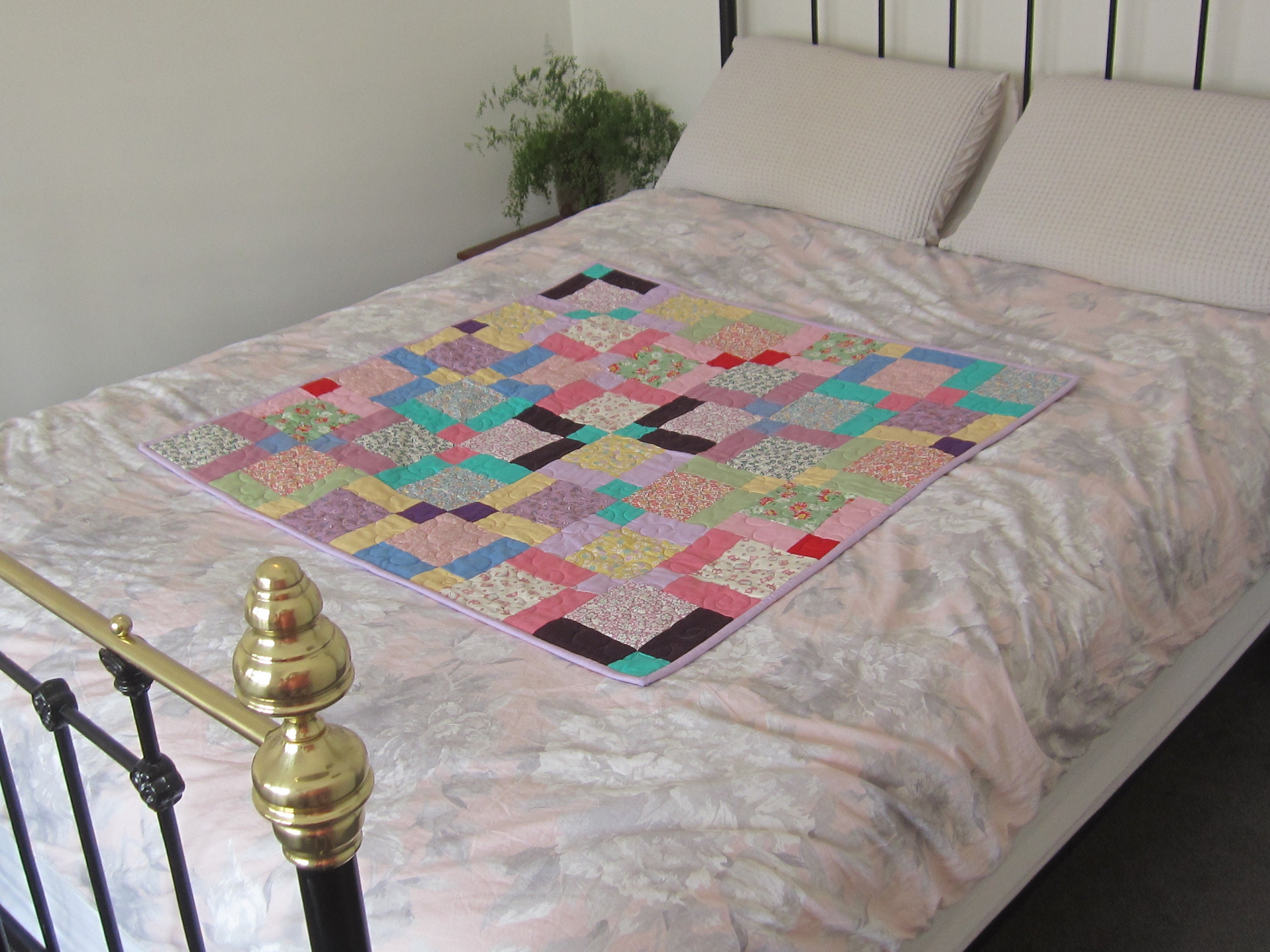 Pastel Patches Patchwork Quilt Baby Quilt - Etsy