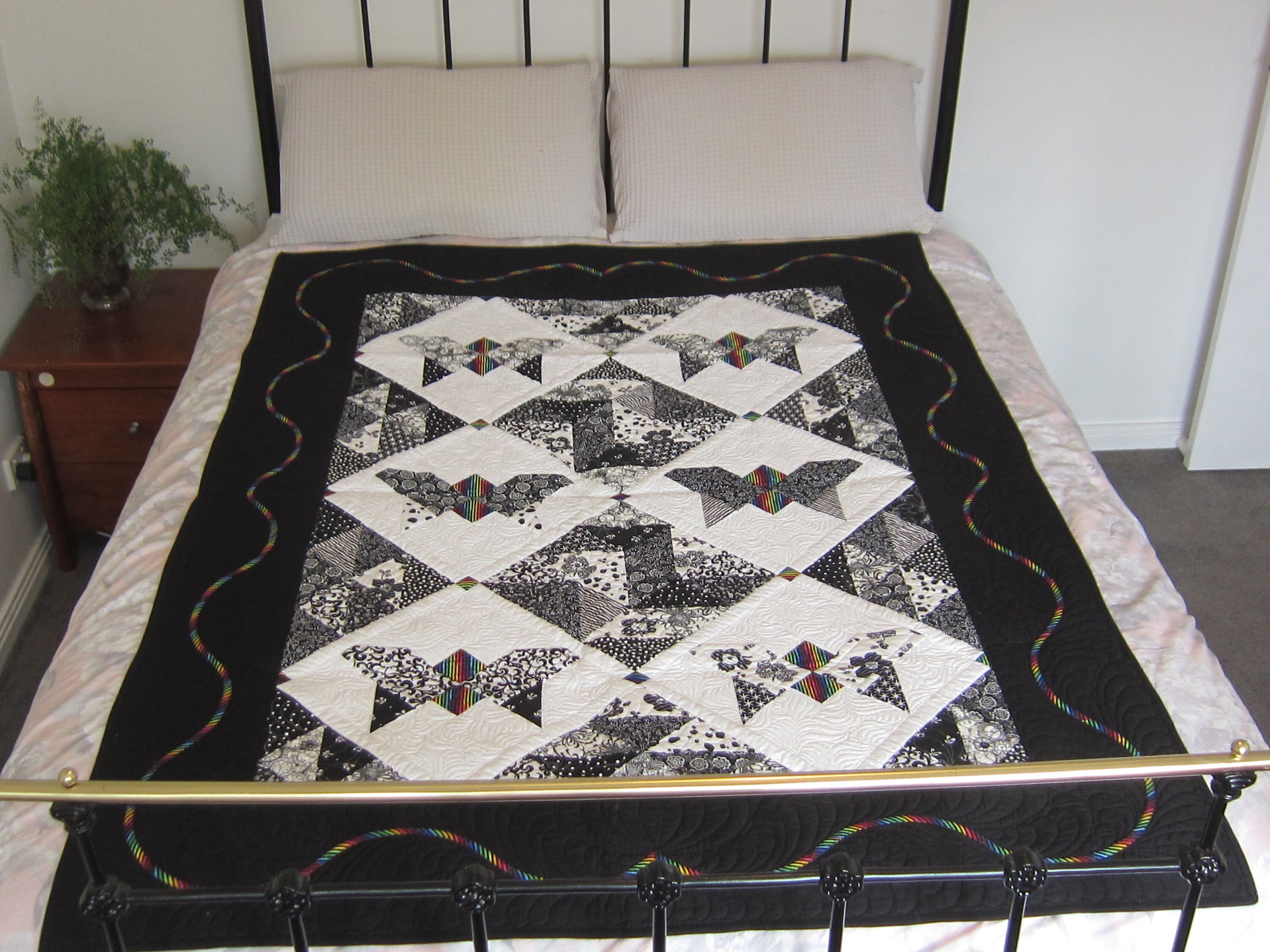 On Wings of Light Patchwork Quilt Single Bed - Etsy Australia