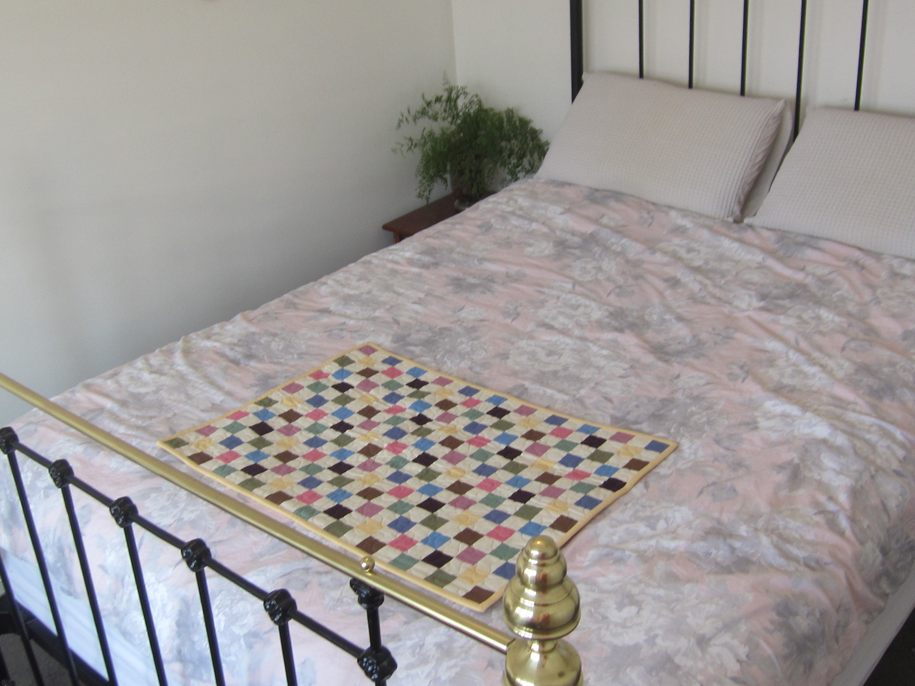 Paintbox Cream Patchwork Quilt Baby Quilt - Etsy