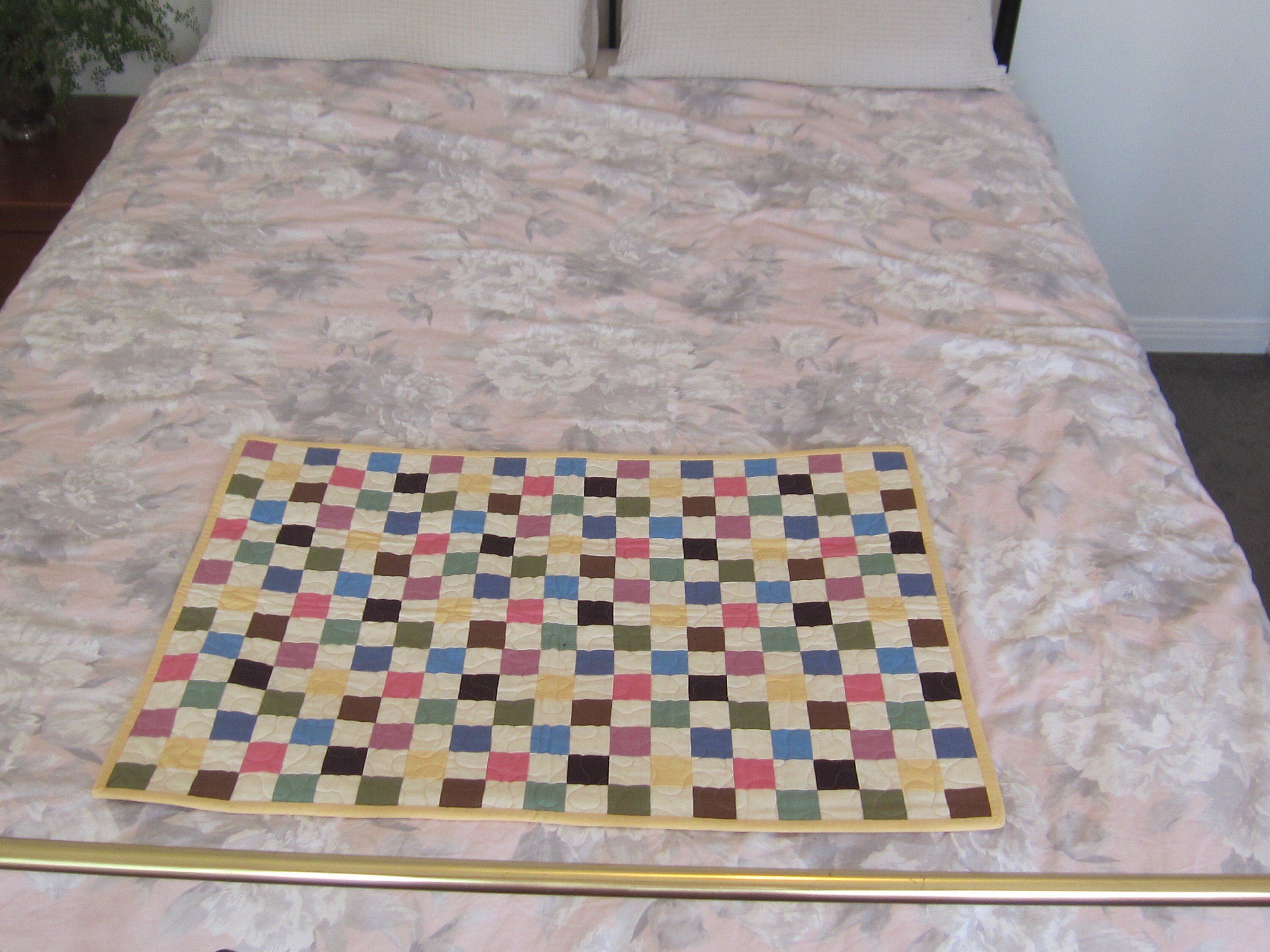 Paintbox Cream Patchwork Quilt Baby Quilt - Etsy