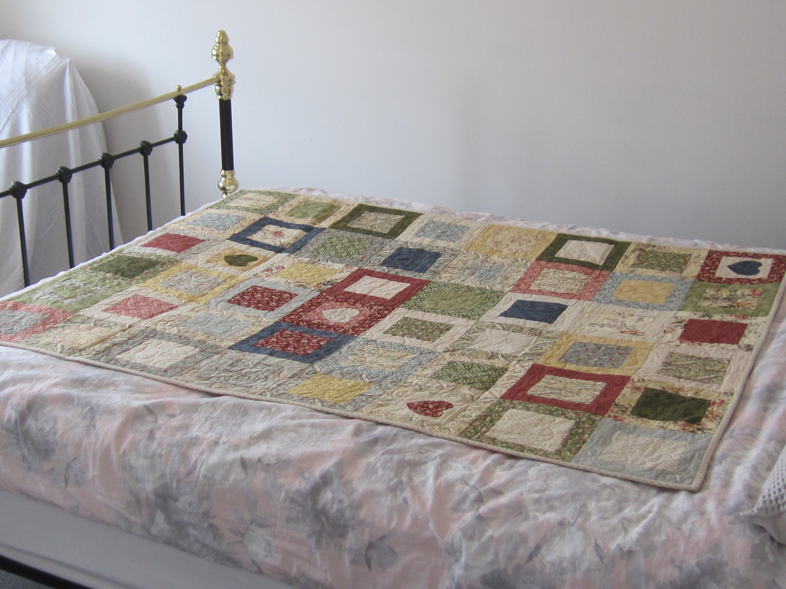 Rediscovering Love Patchwork Quilt Single Bed - Etsy