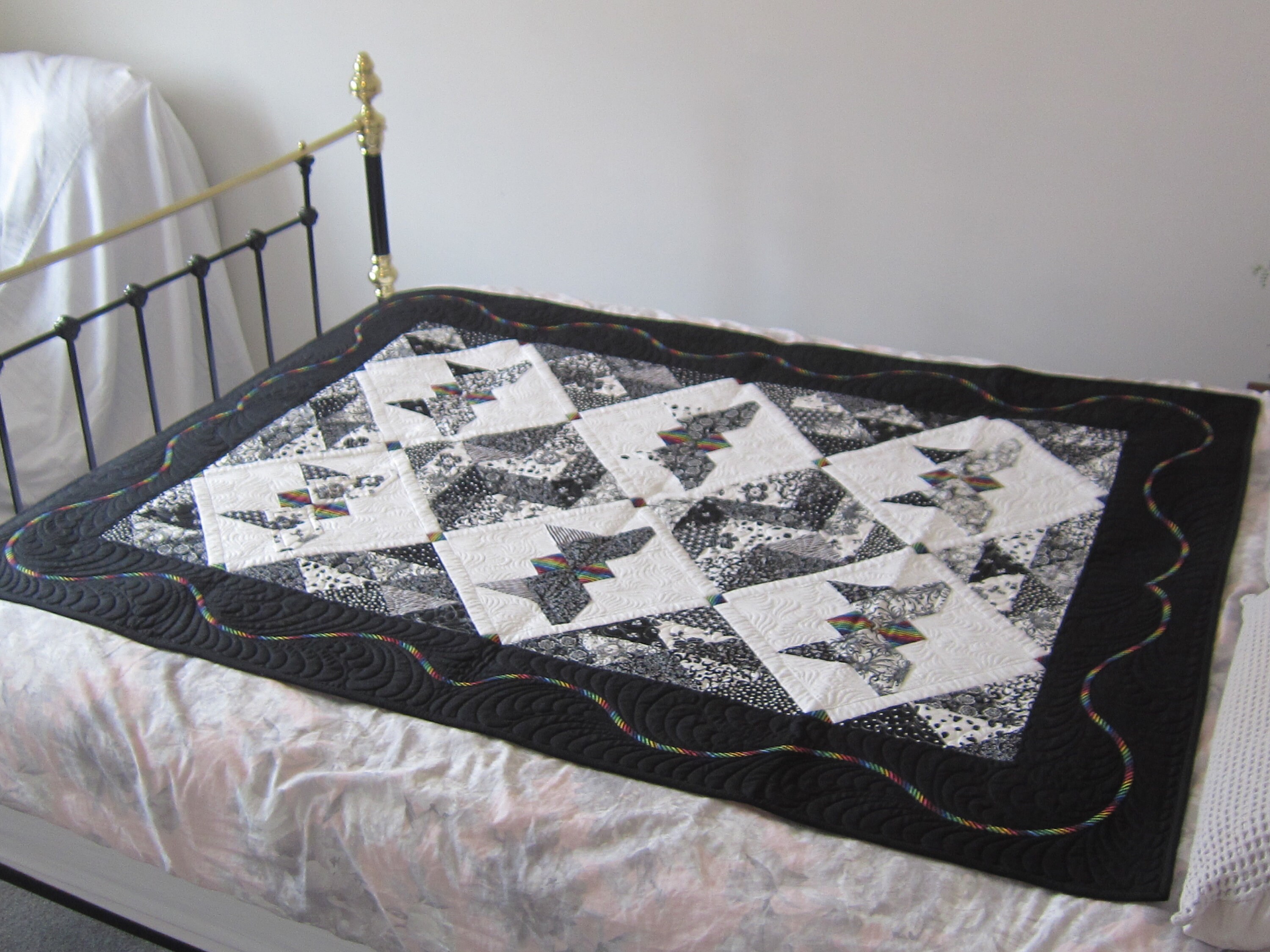 On Wings of Light Patchwork Quilt Single Bed - Etsy Australia