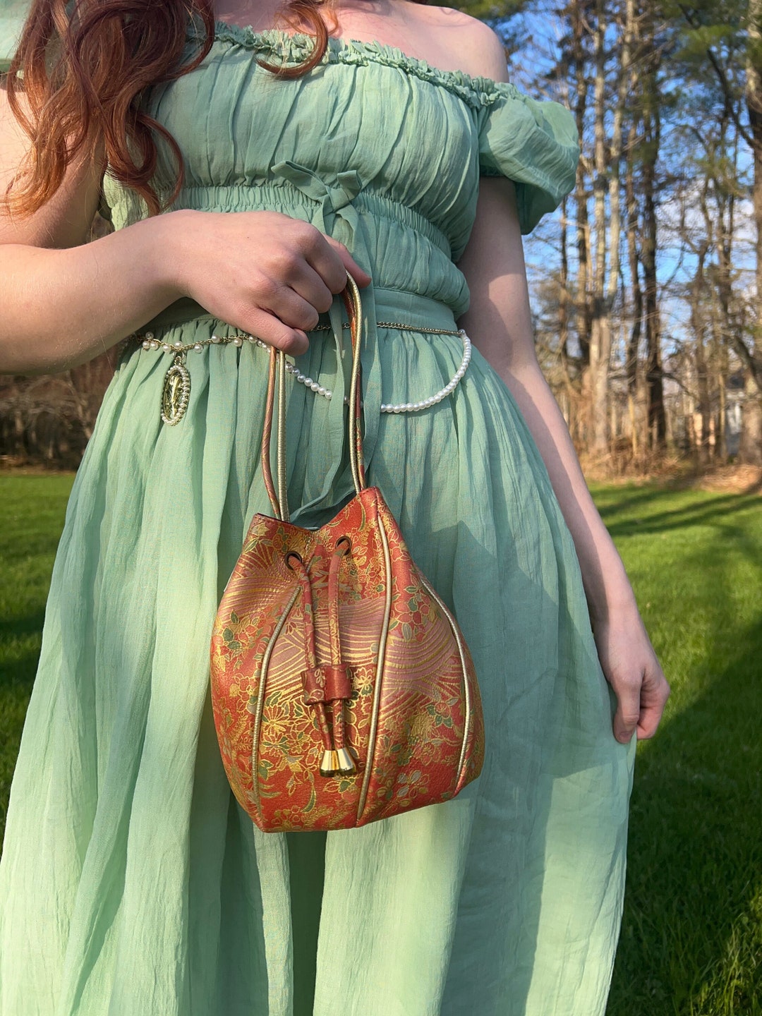 Traditional Vintage Japanese Pouch Purse - Etsy
