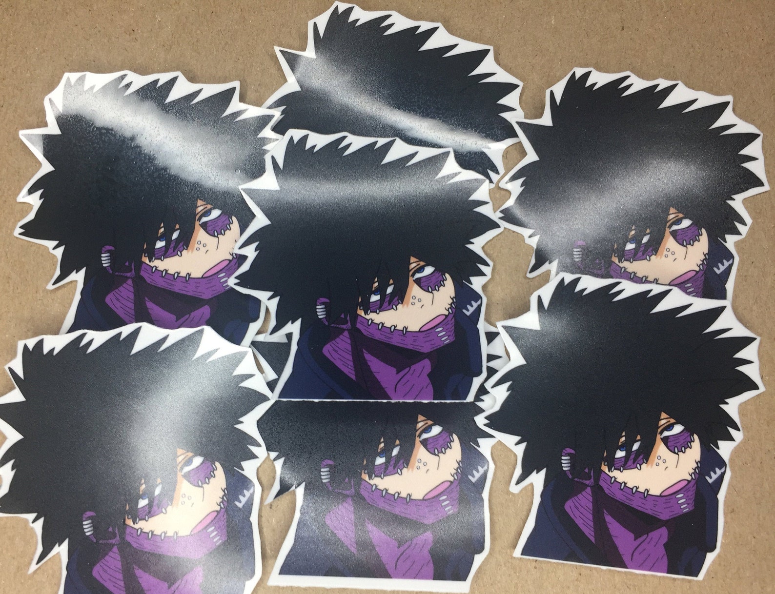 Blue Fire Anime Sticker - Etsy