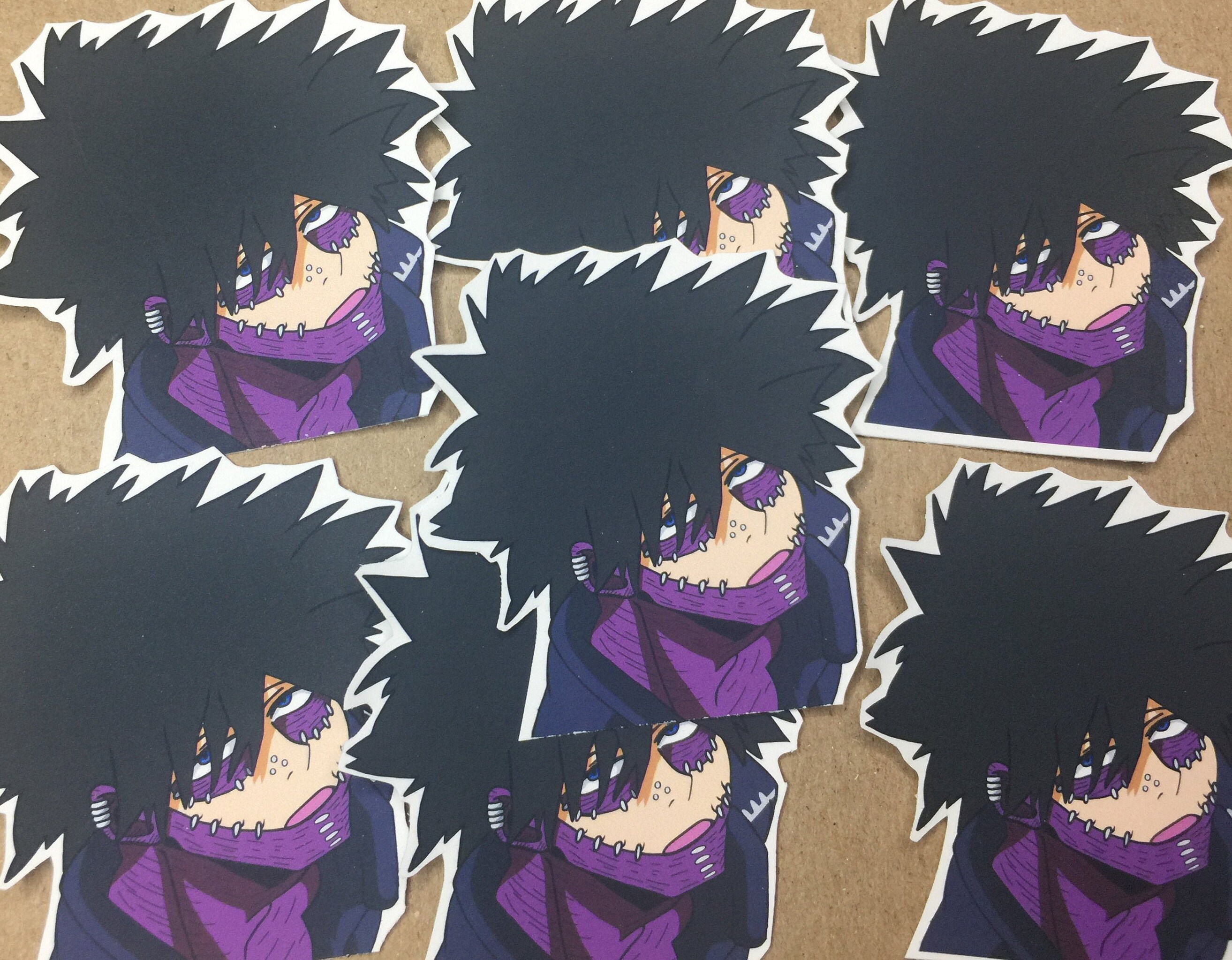 Blue Fire Anime Sticker - Etsy
