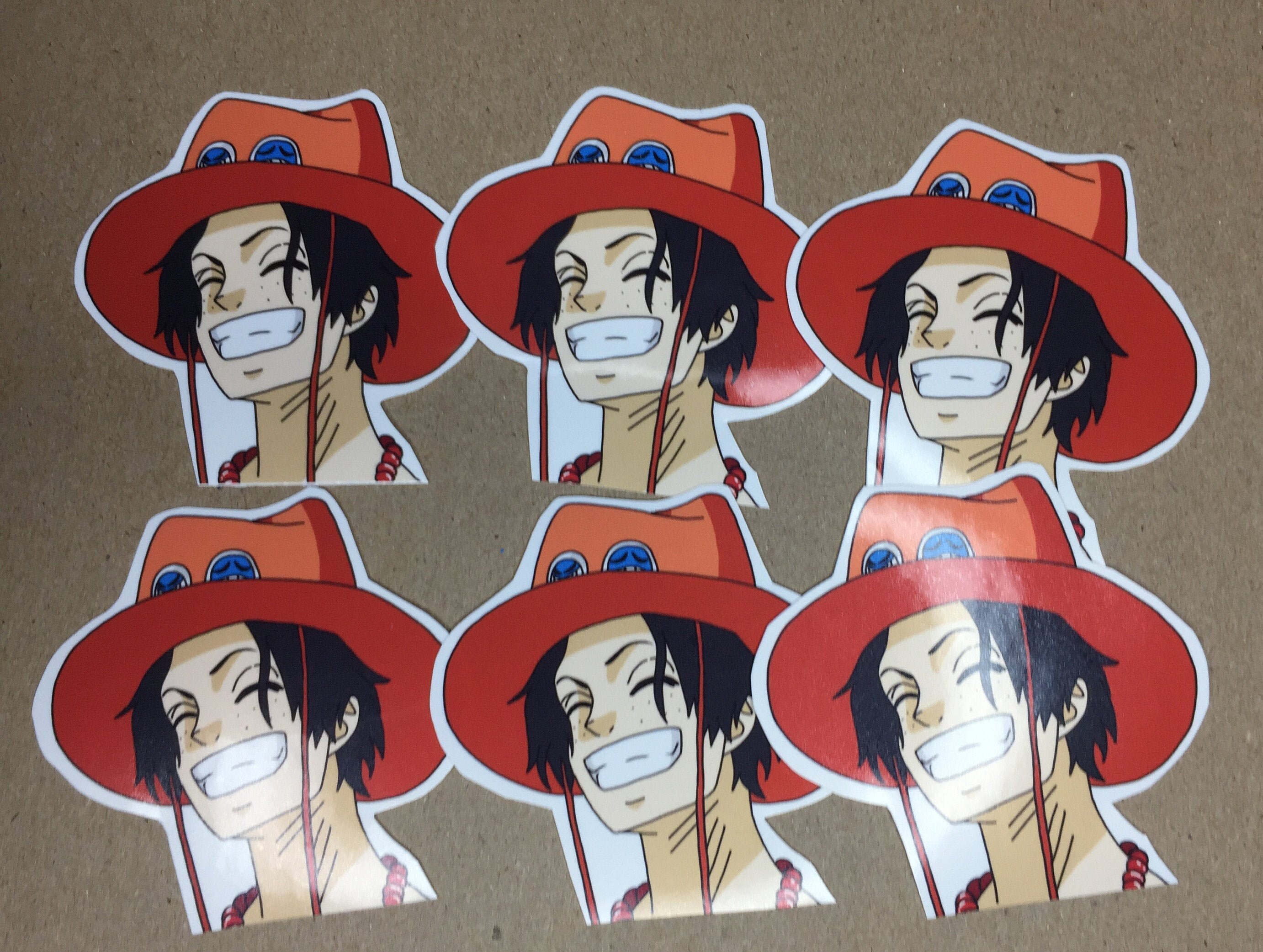 Ace anime sticker | Etsy