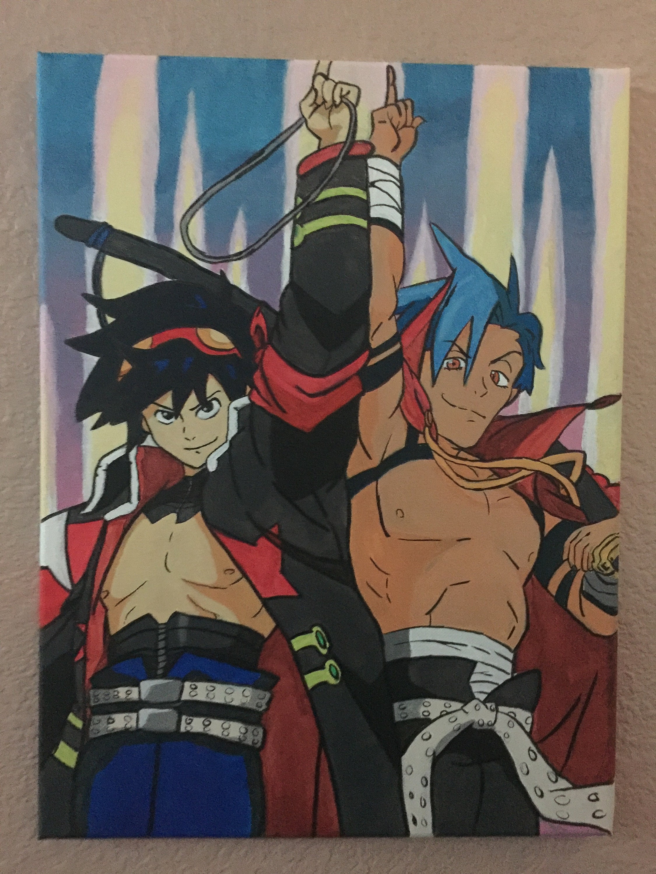 Gurren Lagann Kamina X Simon