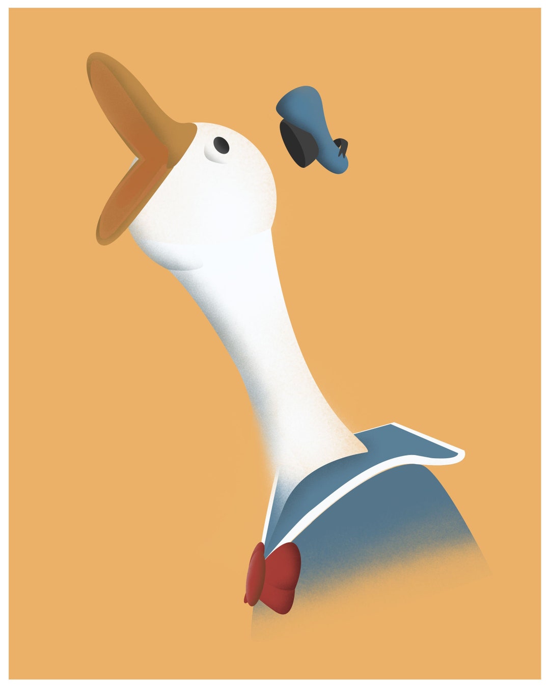 Donald Duck IRL - Etsy