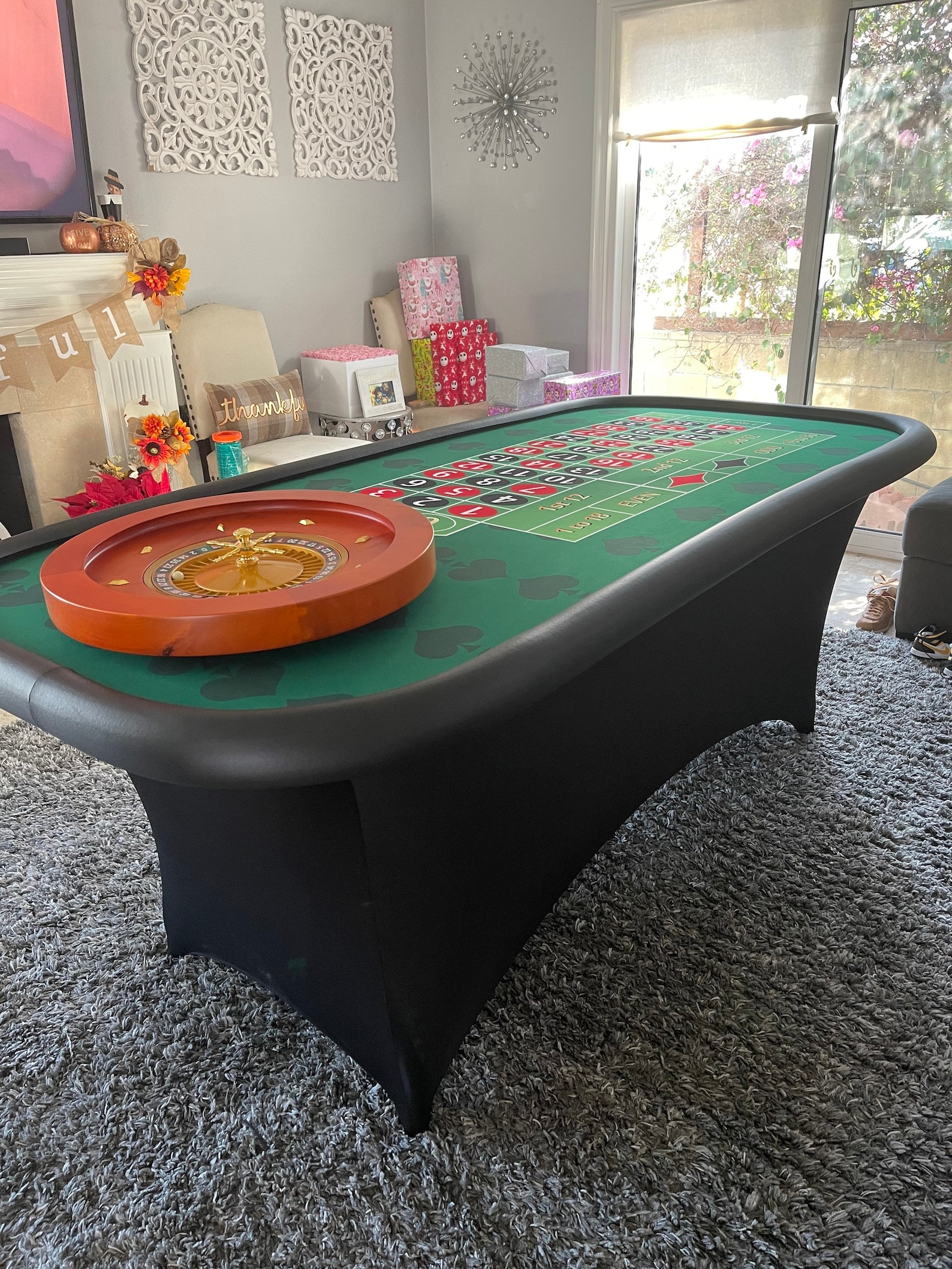 Roulette Table With 20" Wheel - Etsy