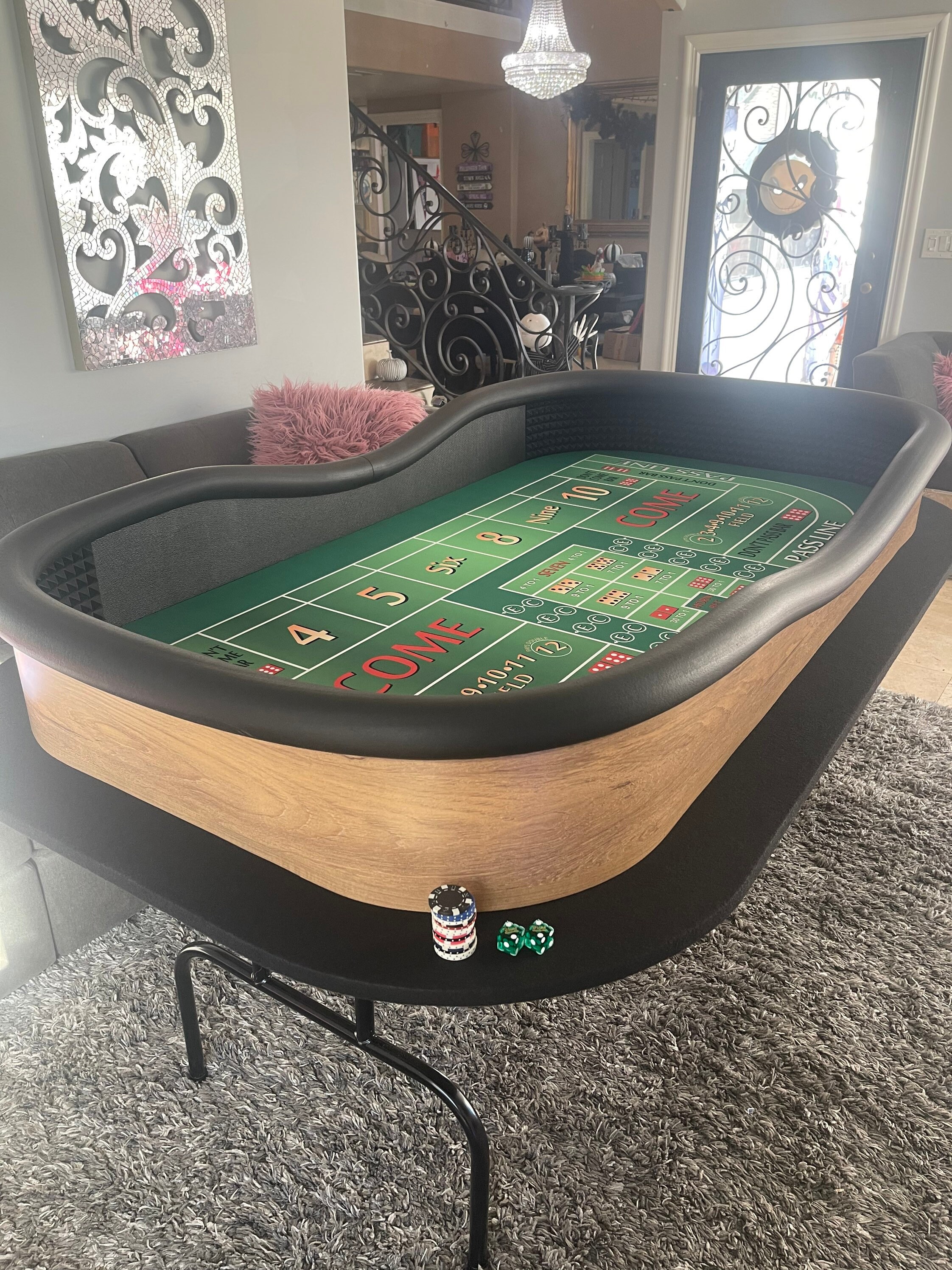 Custom Poker Table Felt