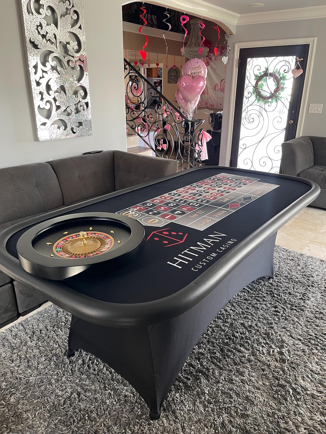 Hitman Roulette Table With 20" Wheel - Etsy