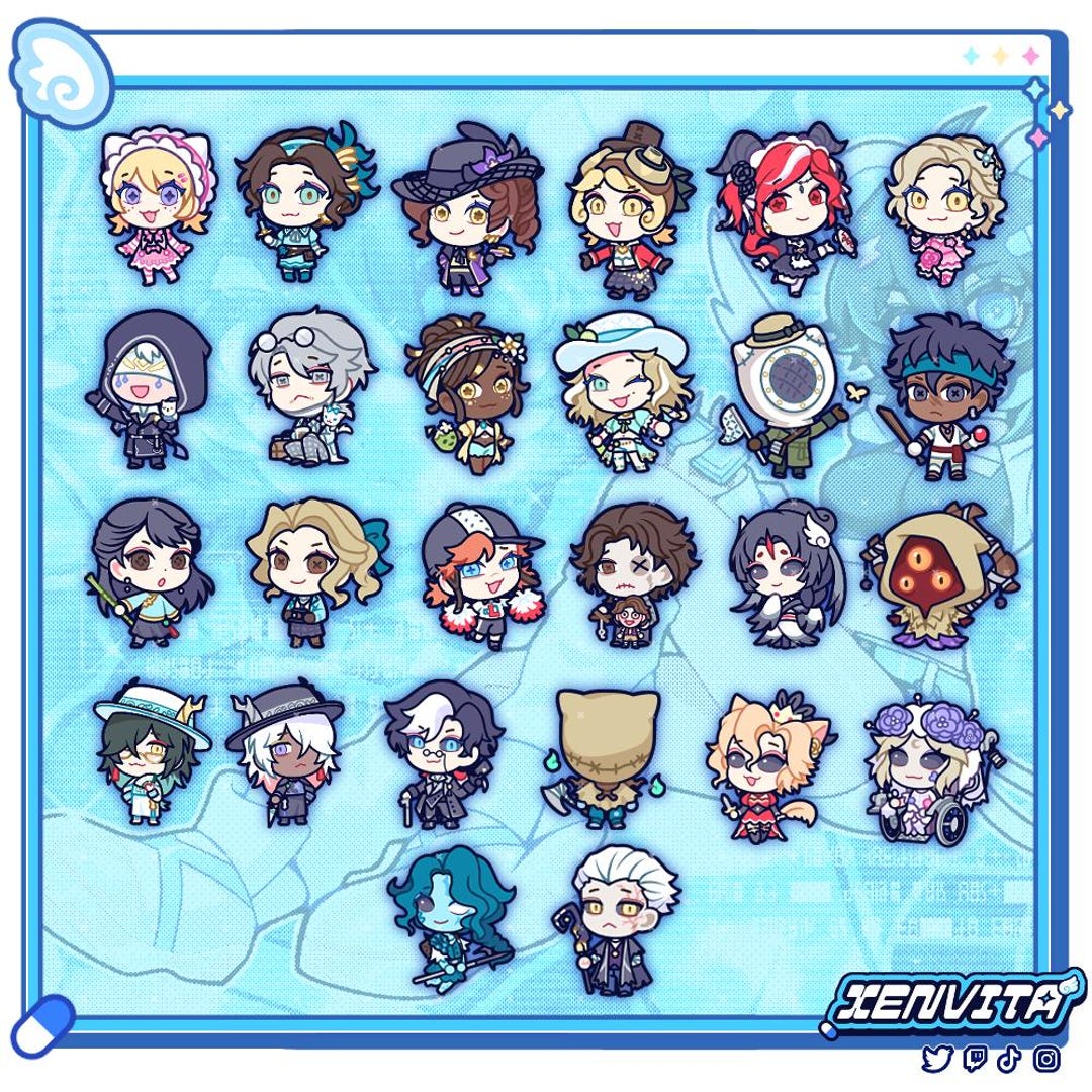 IDV Survivors & Hunters | Charms - Etsy
