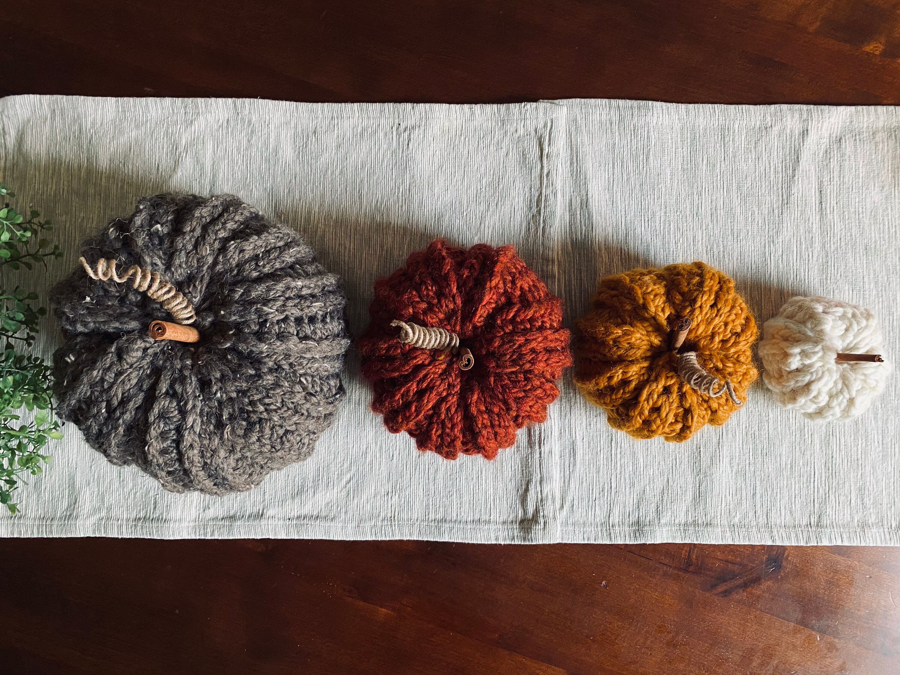 Crochet Rustic Farmhouse Pumpkins - Etsy
