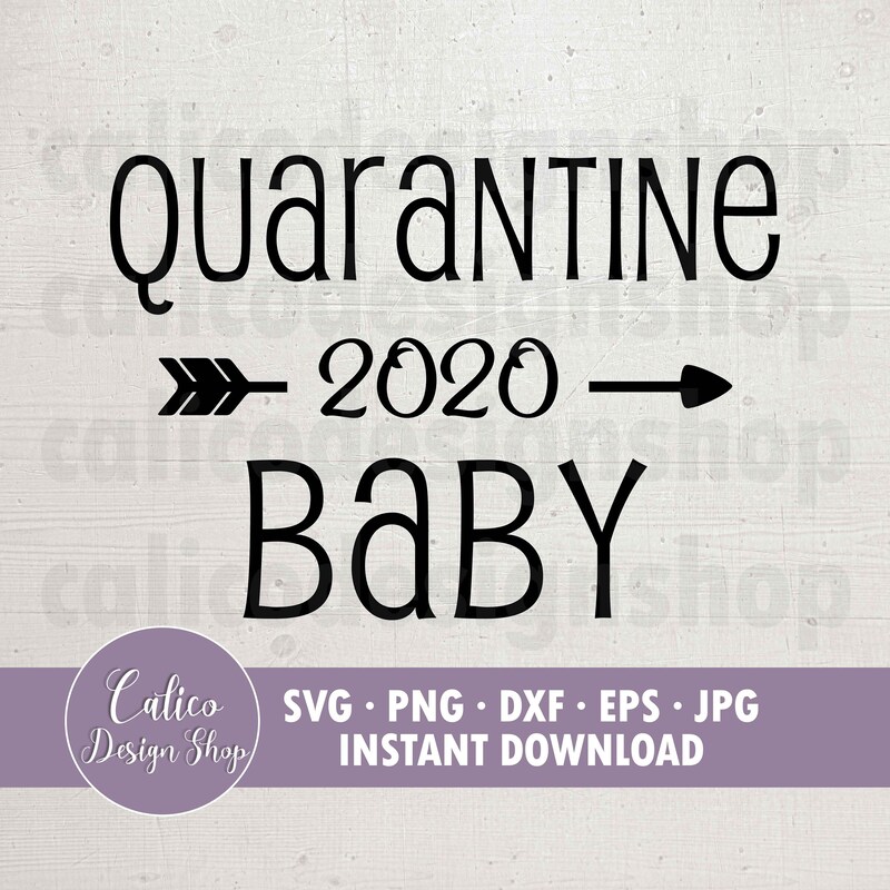 Quarantine Baby Svg - Etsy