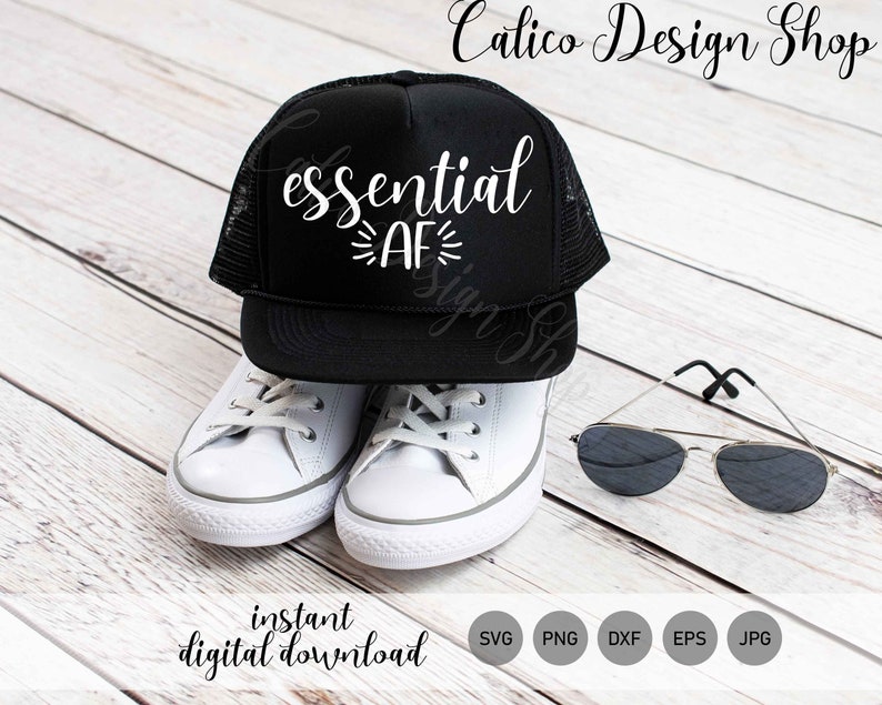 Essential AF Archivo SVG para cortar Svg Png Dxf Eps - Etsy México
