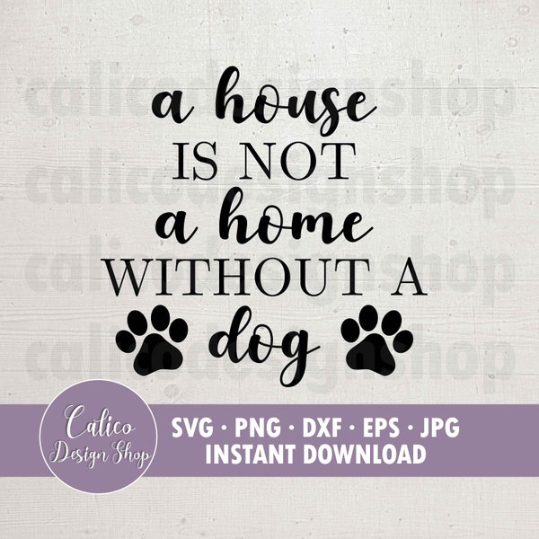 A Home Without a Dog - Etsy