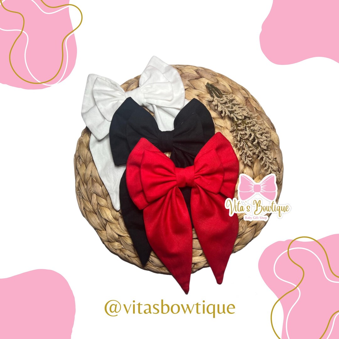 Coquette Hair Bow | Adult Bow |large Bow on Clip - Etsy