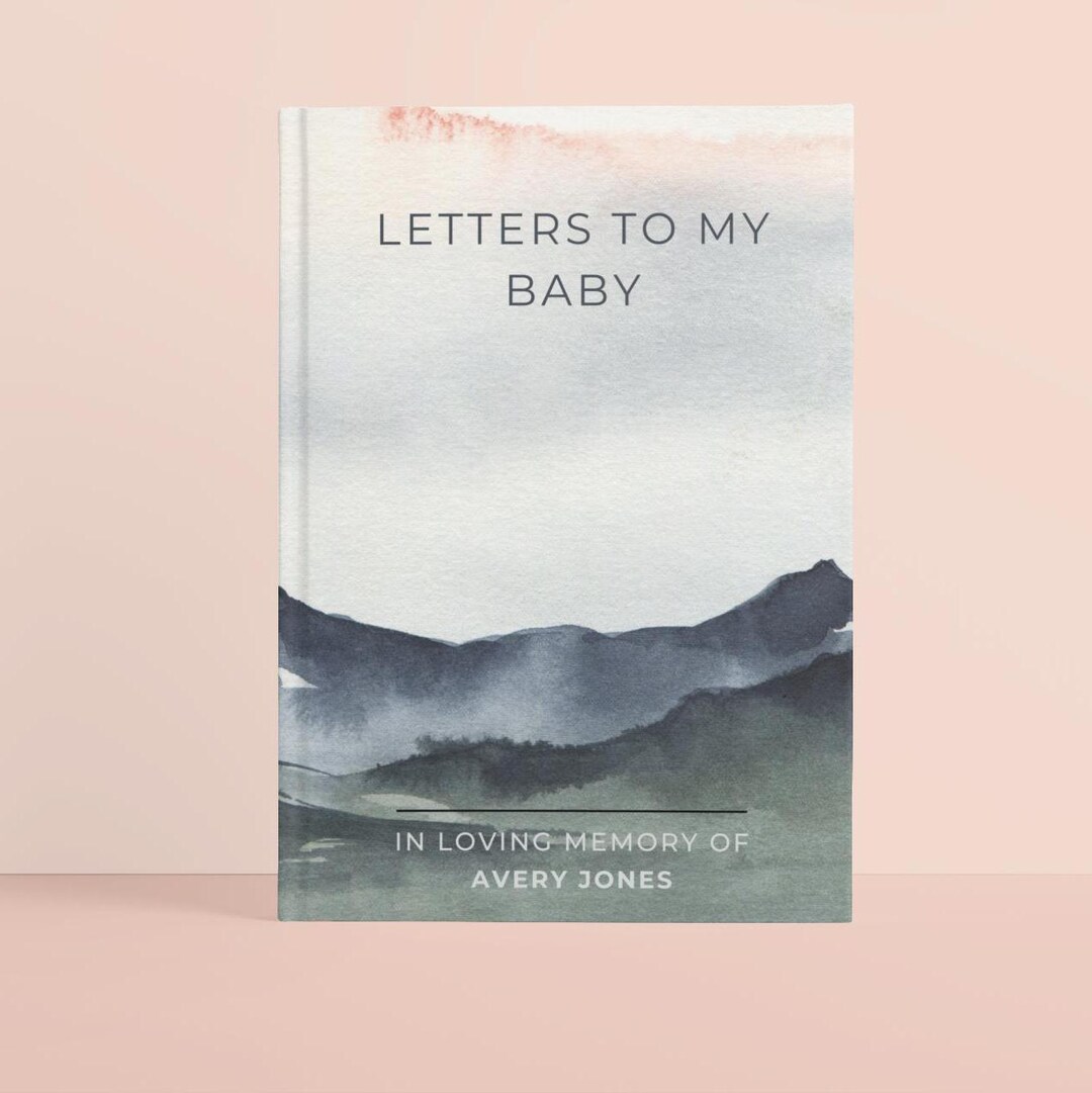 Custom Loss of Baby Grief Journal-letters to My Baby Notebook- Infant ...