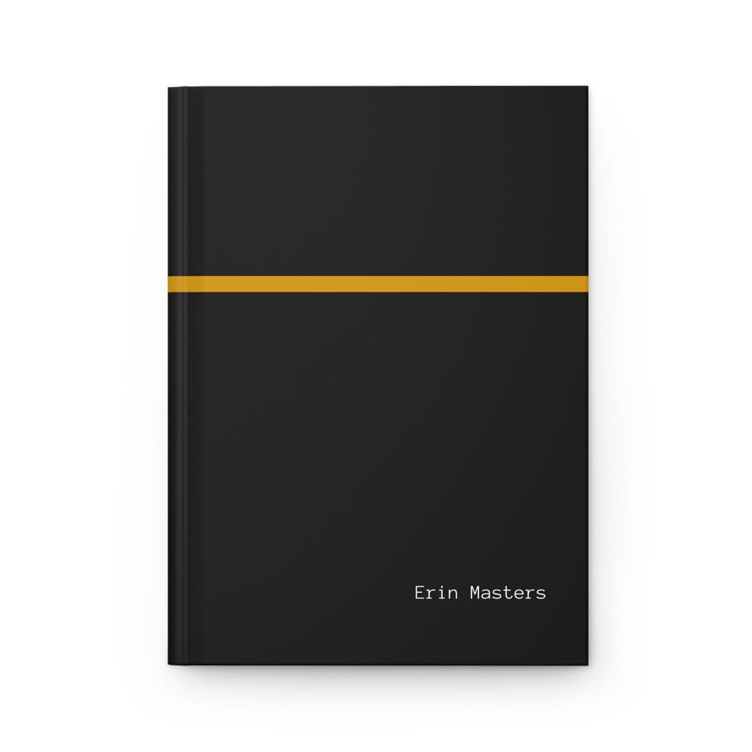 Personalized 911 Dispatcher Journal, Thin Gold Line Notebook, Emergency ...