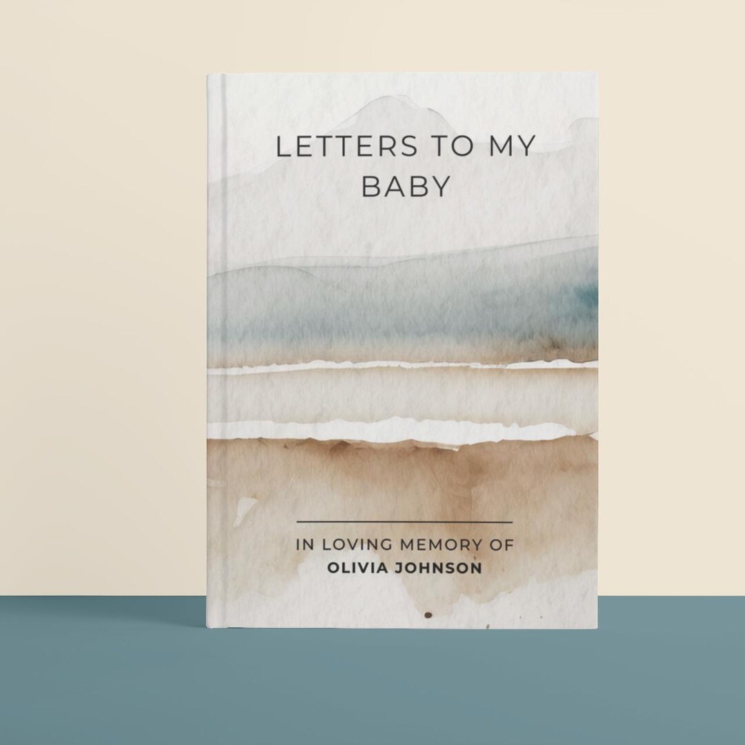 Custom Loss of Baby Grief Journal-letters to My Baby Notebook- Infant ...